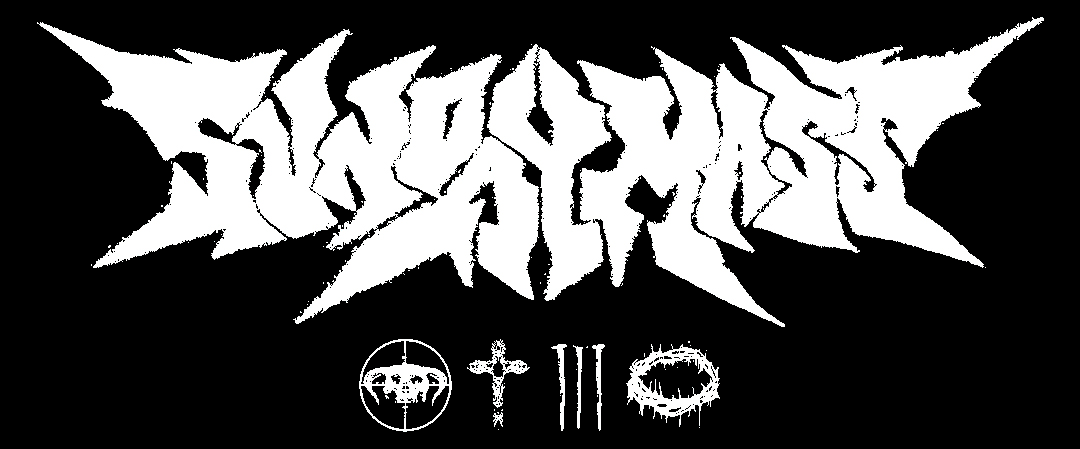 SUNDAY MASS - HARDCORE, CHRISTIAN APPAREL