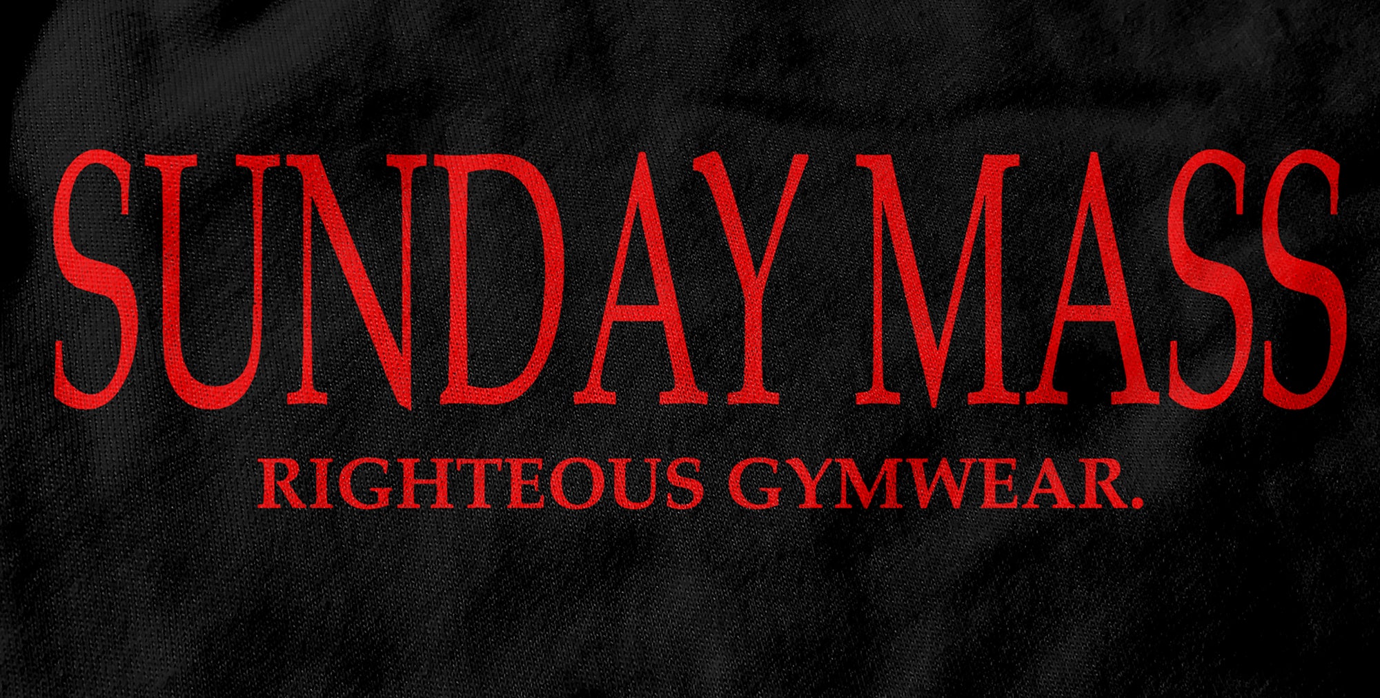 SUNDAY MASS - RIGHTEOUS GYMWEAR – SUNDAY MASS GLOBAL PTY LTD